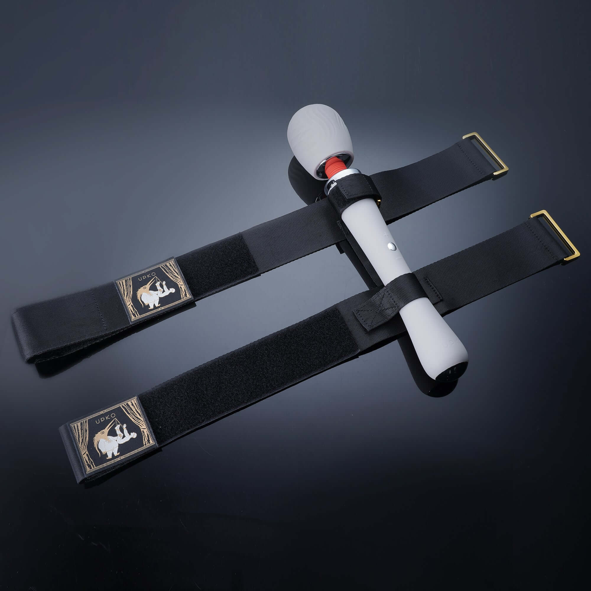 Remote-Control Wand Vibrator & Thigh Harness Combo – UPKO USA