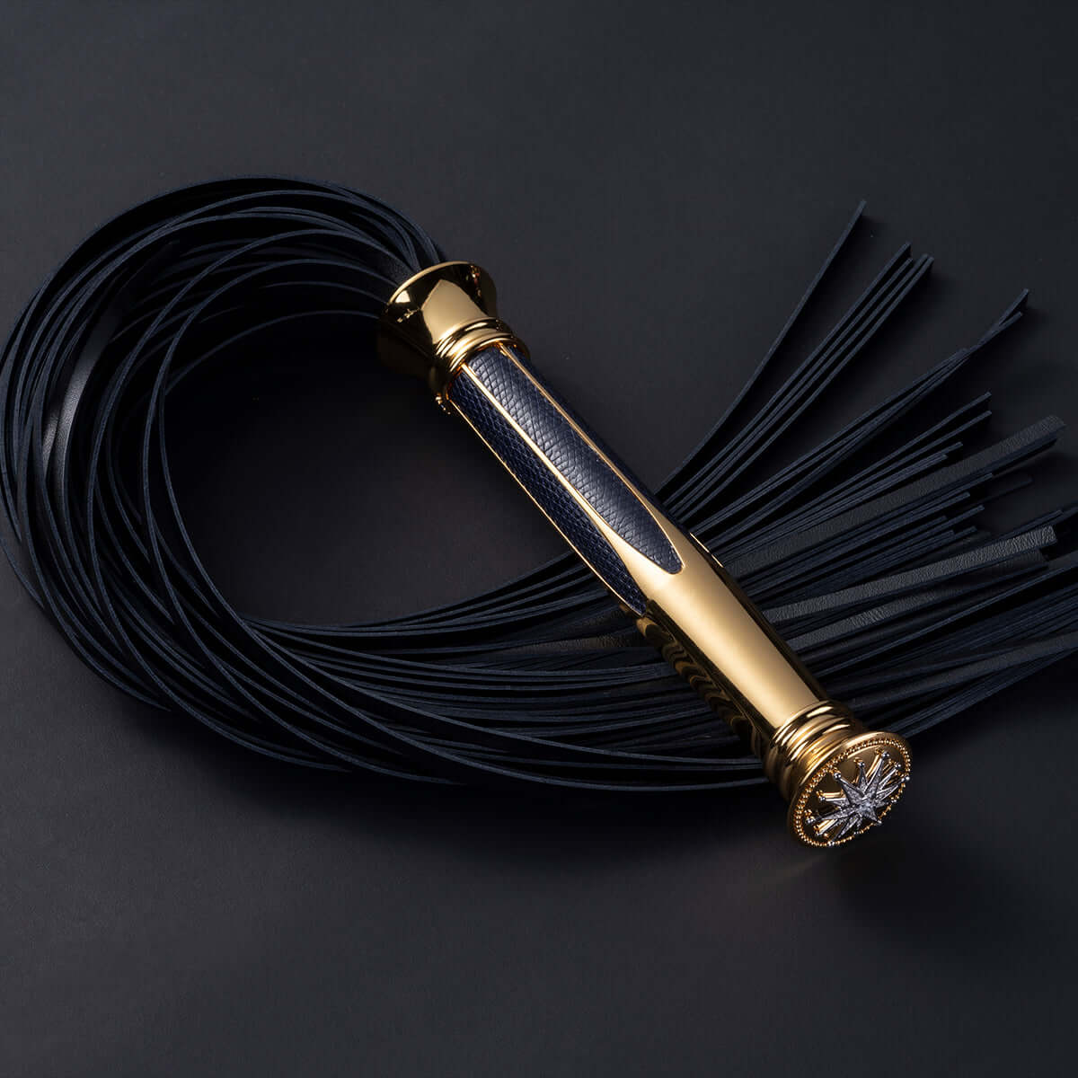 UPKO Black Label Flogger - Luxury Bondage Craftsmanship